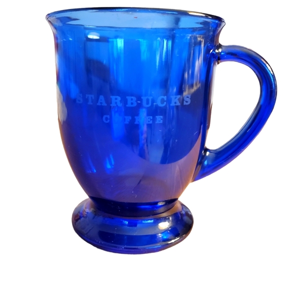 Starbucks | Dining | Vintage Starbucks Cobalt Blue Mug | Poshmark